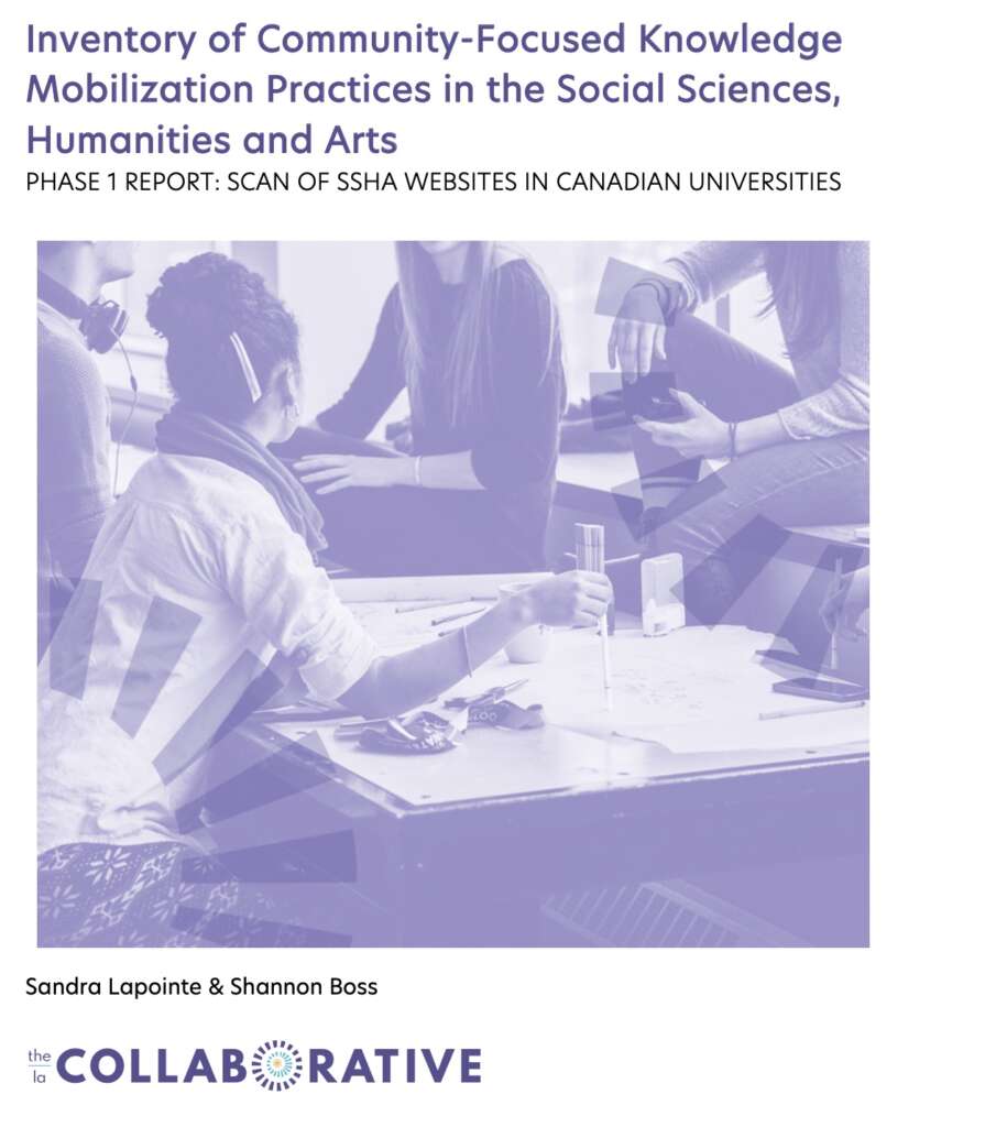 Inventory of Community-Focused Knowledge Mobilization Practices in the ...